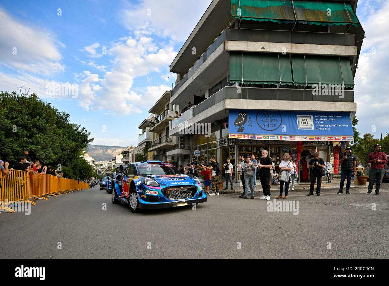 Athens, Lamia, Greece. 07th Sep, 2023. The Driver Tanak (Est) and ...