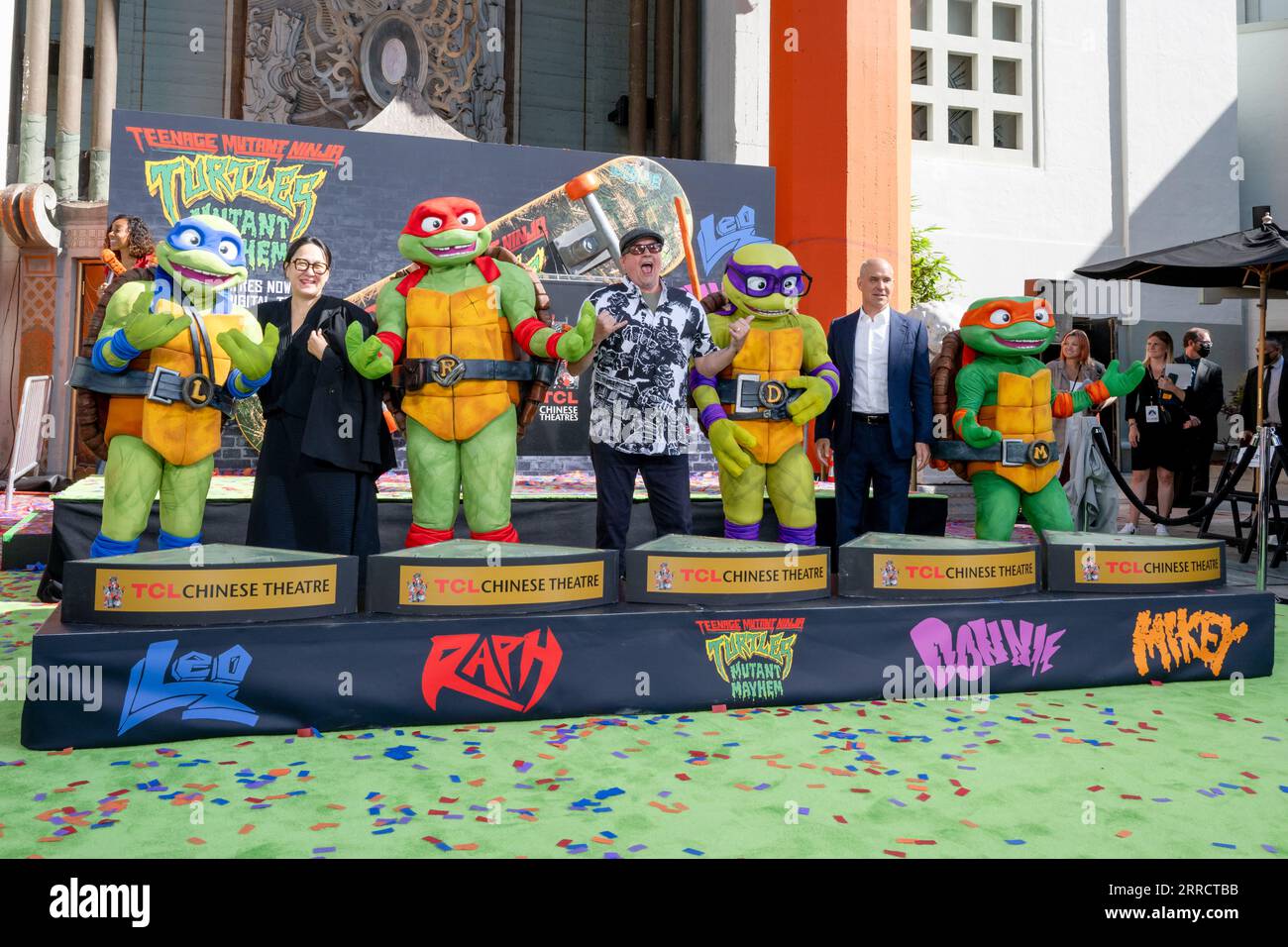 September 7, 2023, Hollywood, California, USA: (L-R) Leonardo ...