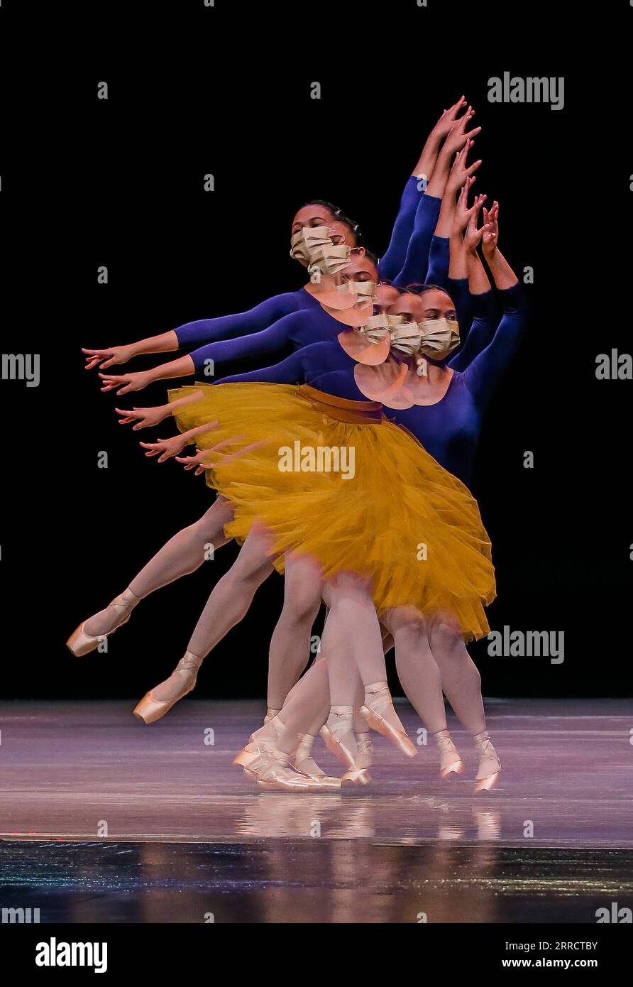 211117 -- PASAY CITY, Nov. 17, 2021 -- The multiple exposure photo ...