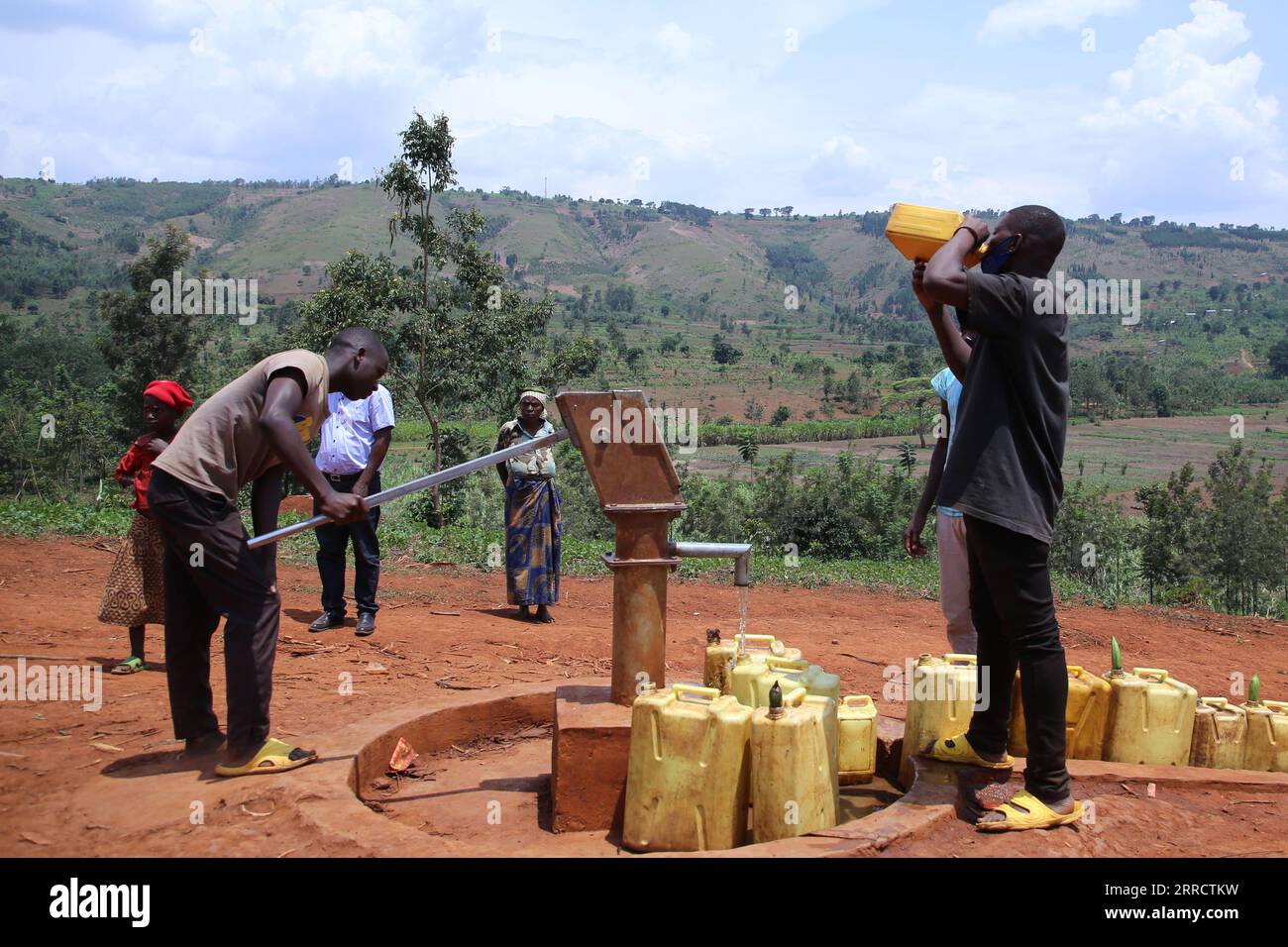 Borehole drilling africa hi-res stock photography and images - Alamy