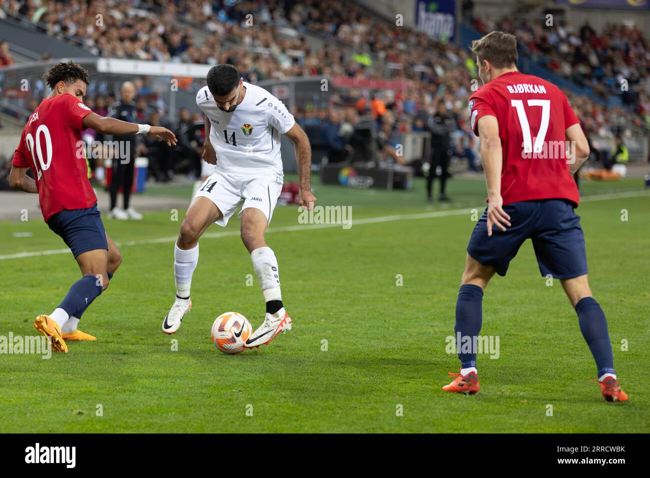 Oslo, Norway 07 September 2023 Nizar Mahmoud Ahmed Al Rashdan of Jordan ...