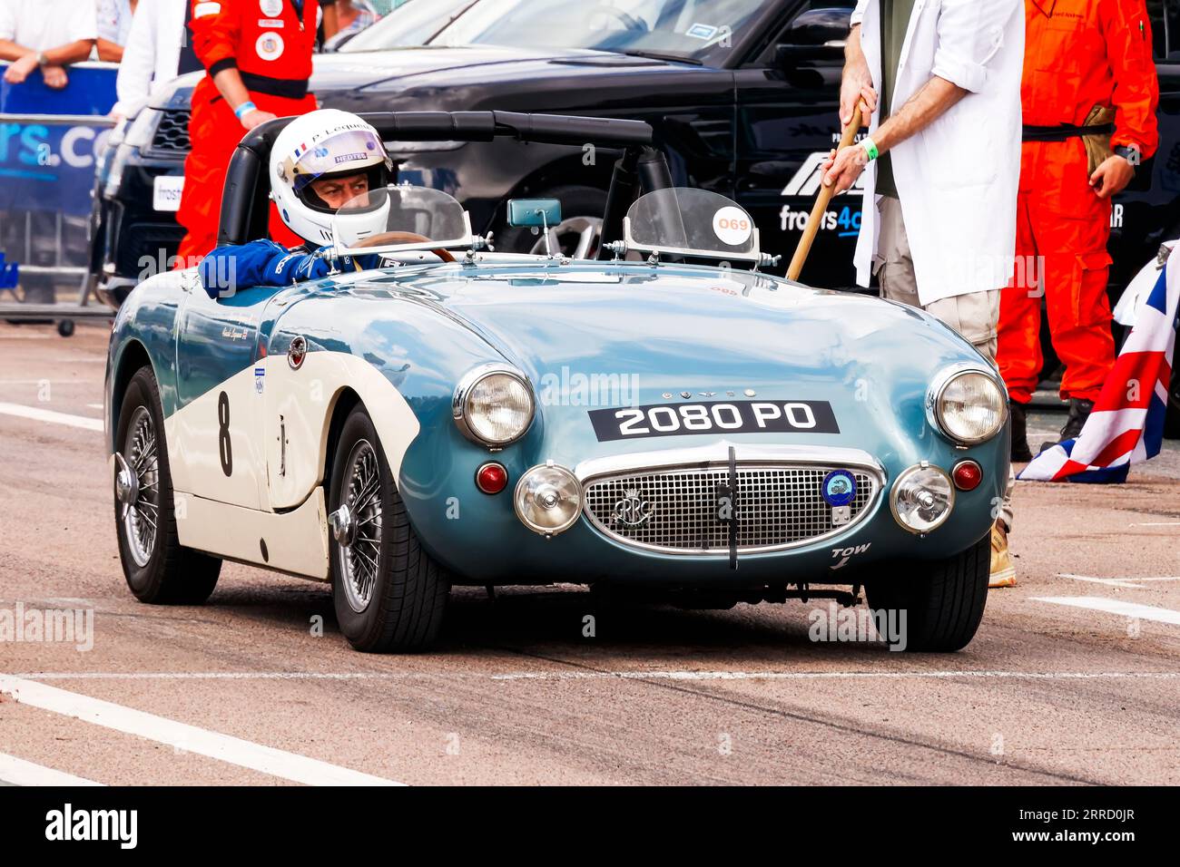 Austin healey sprite car racing hi-res stock photography and images - Alamy