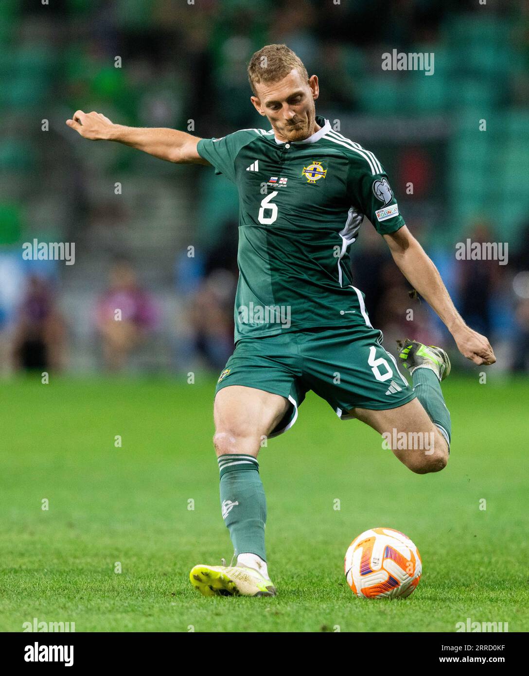 Northern Ireland's George Saville during the UEFA Euro 2024 Qualifying ...