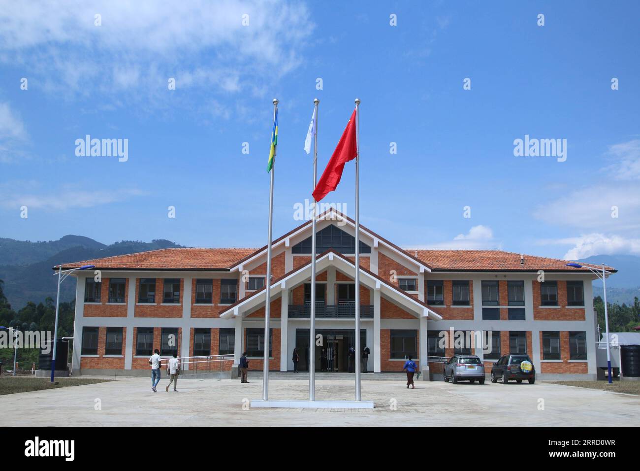 211126 -- KIGALI, Nov. 26, 2021 -- An administrative building of the ...