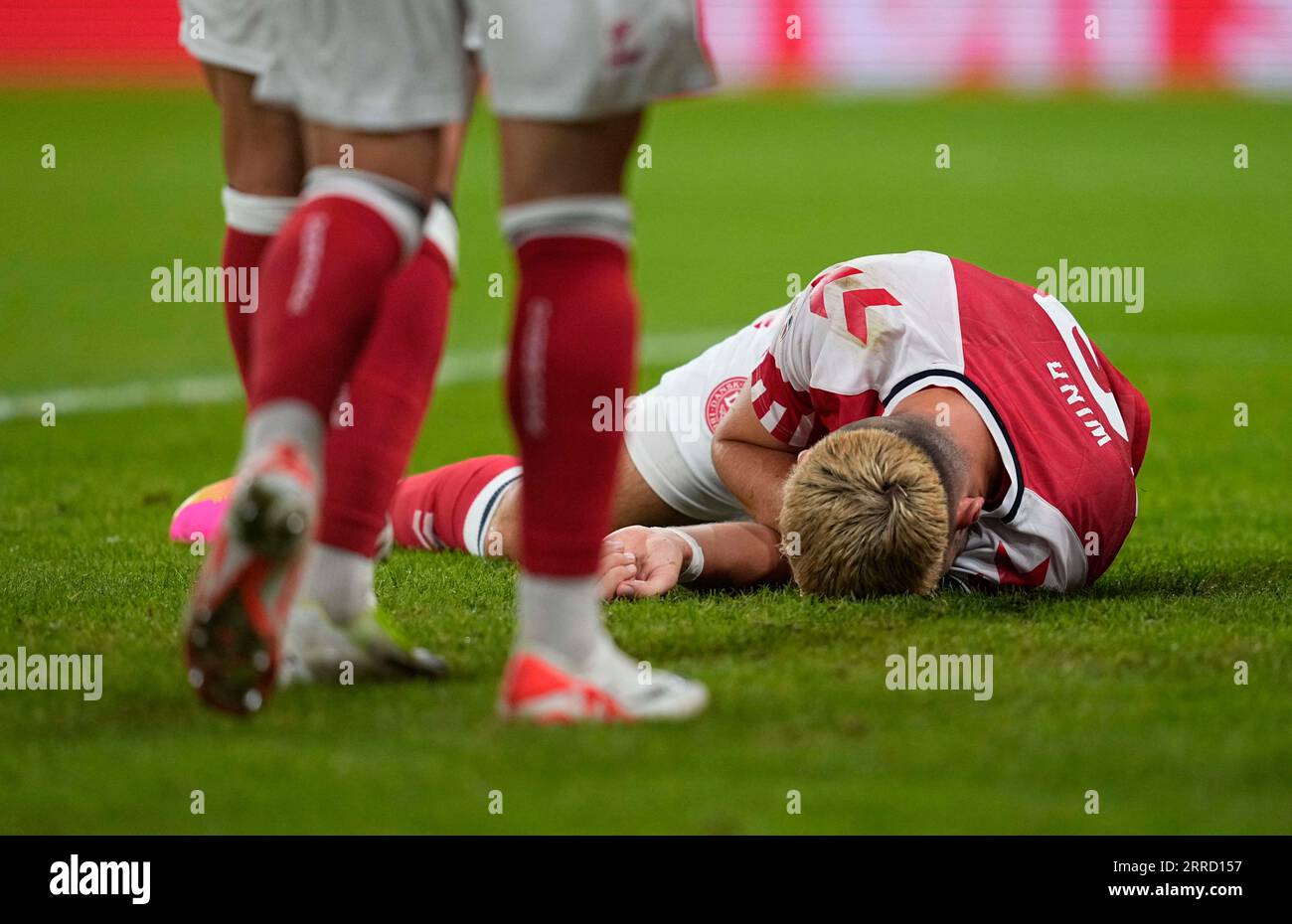 Parken, Copenhagen, Denmark. 07th Sep, 2023. Jonas Wind (Denmark ...