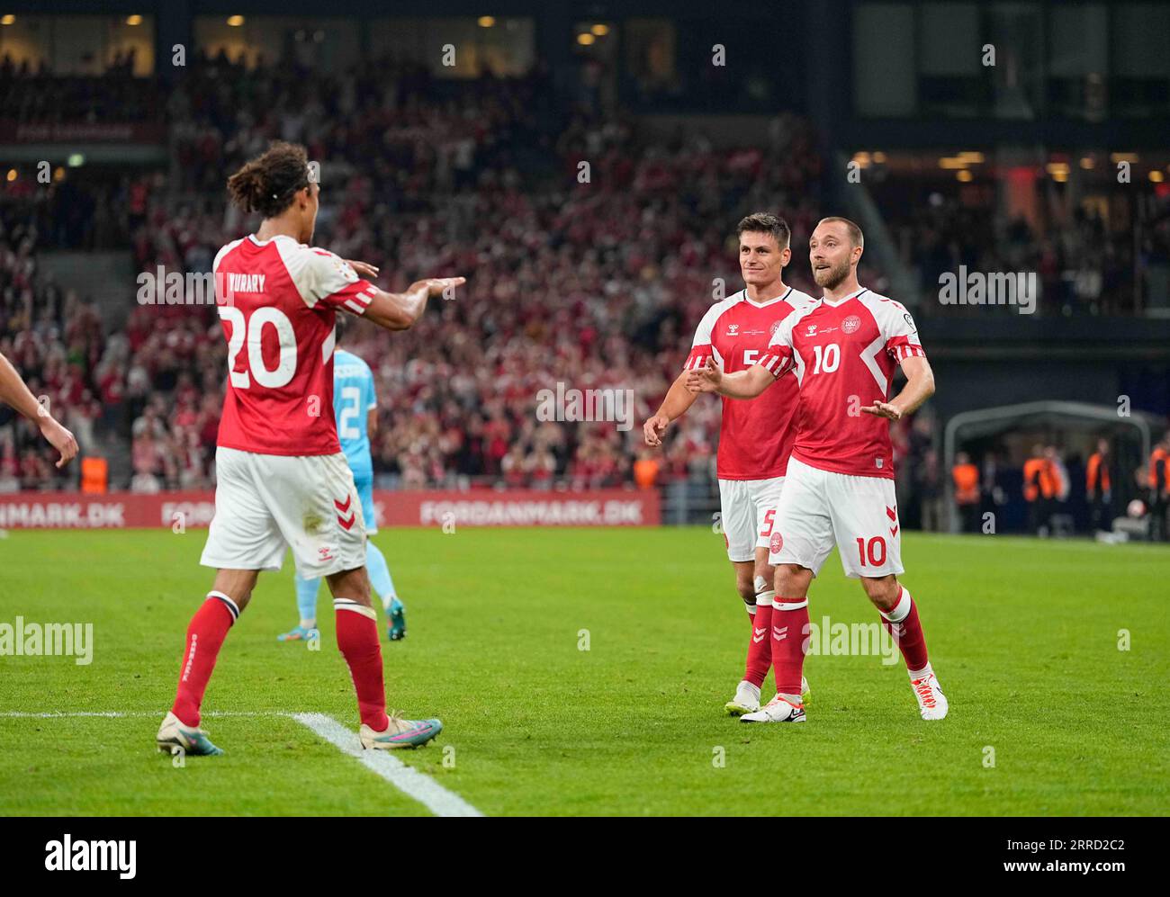 Parken, Copenhagen, Denmark. 07th Sep, 2023. Christian Eriksen (Denmark ...