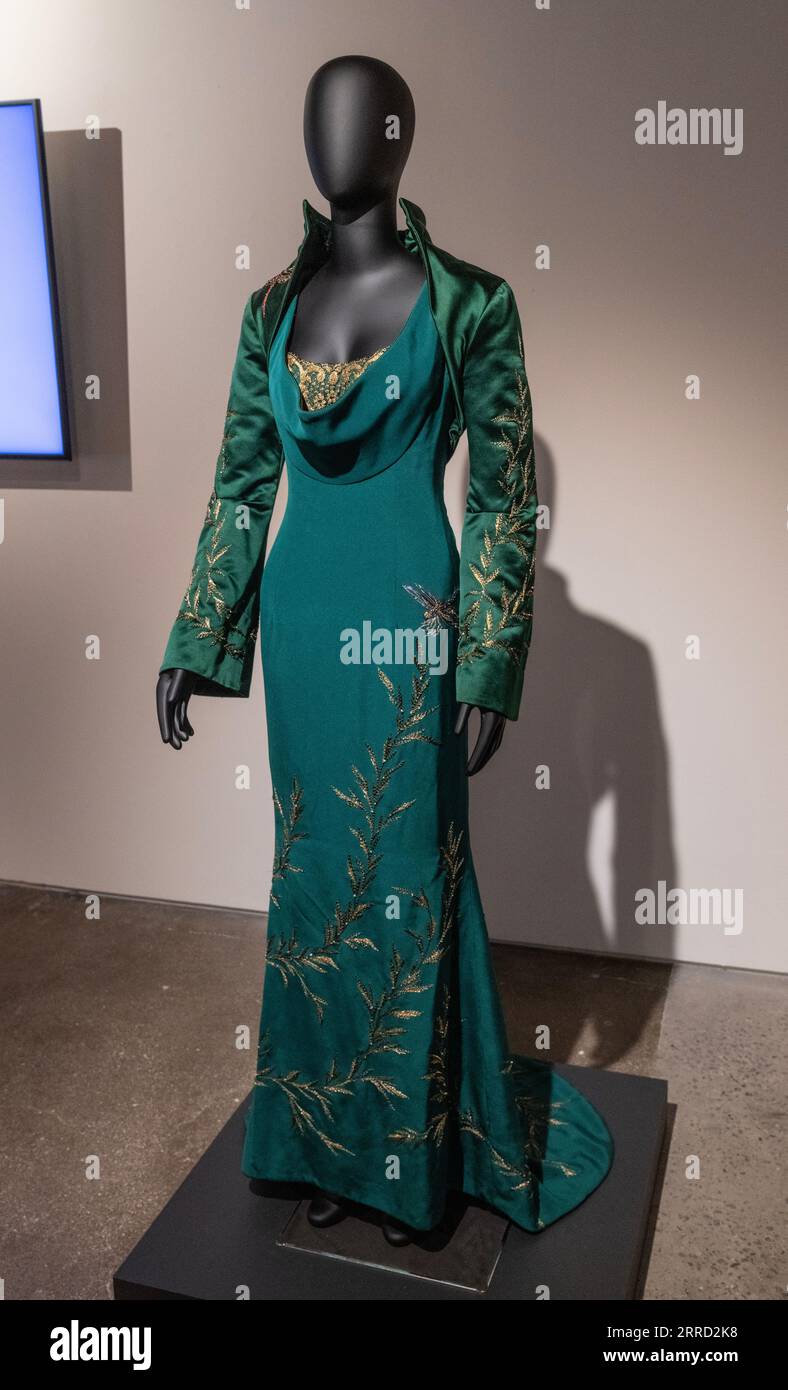 Gown designed by Alexander McQueen for Givenchy and worn by Kate ...