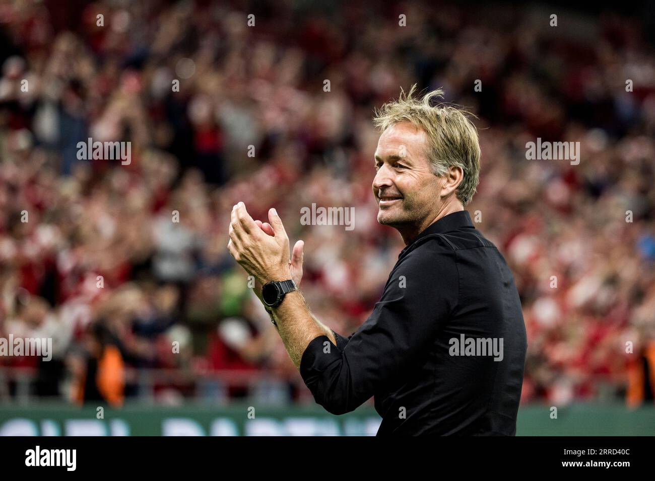 Copenhagen, Denmark. 07th Sep, 2023. Head coach Kasper Hjulmand of ...