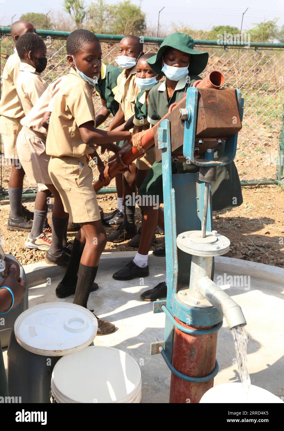 Borehole drilling africa hi-res stock photography and images - Alamy