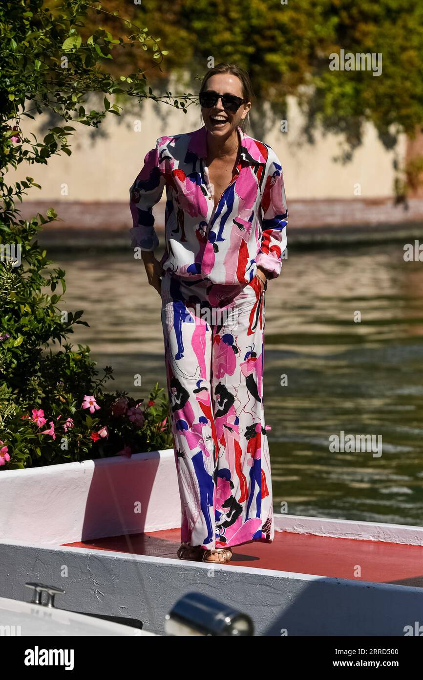Margot Sikabonyi 80th Venice Film Festival People at Lido Venice, Italy ...