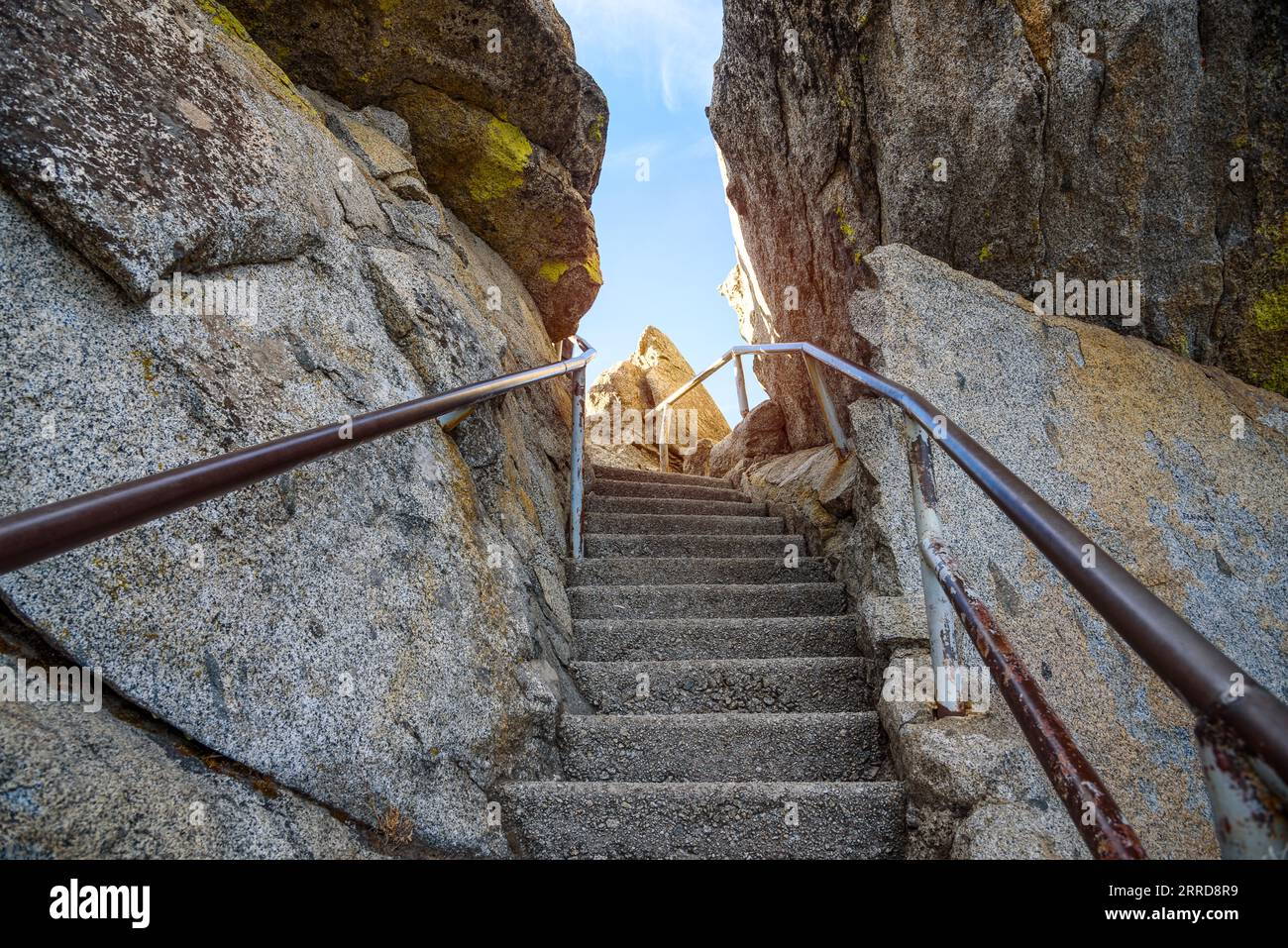 Cliff stairs steps hi-res stock photography and images - Alamy