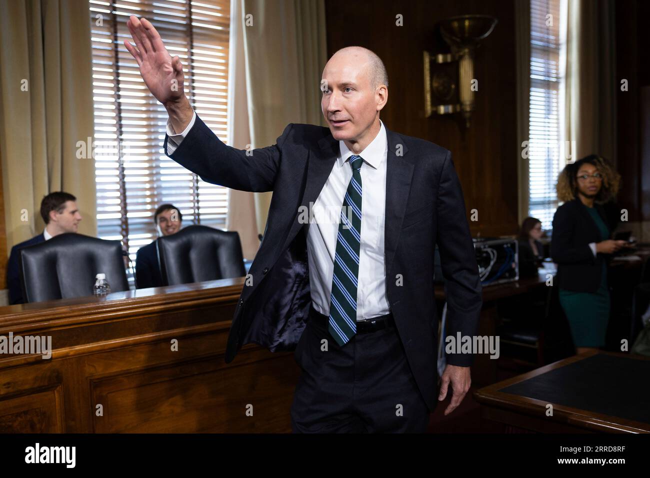 Deputy Energy Secretary David Turk arrives for a Senate Energy and ...