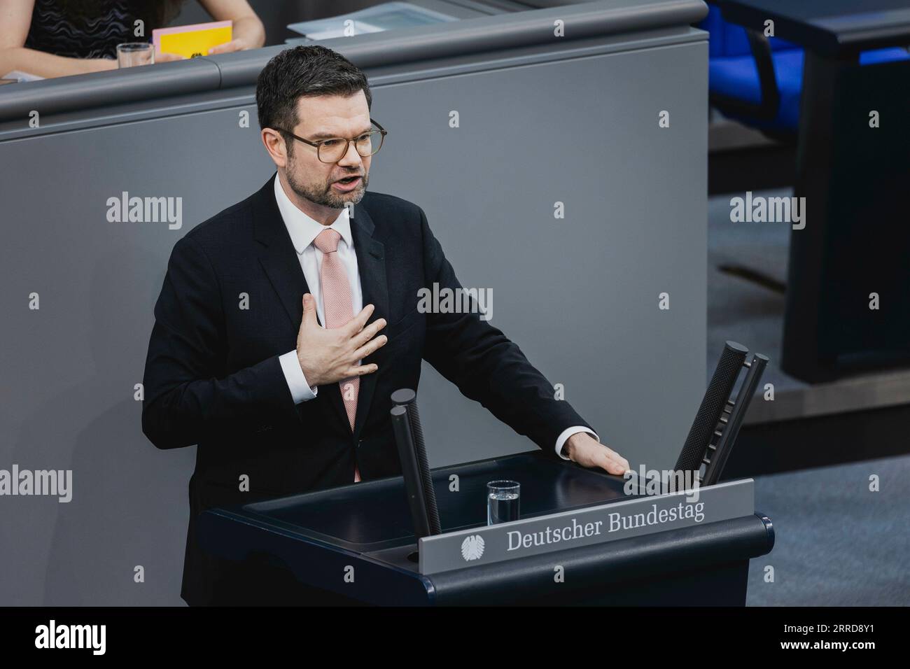 Marco Buschmann (FDP), Federal Minister of Justice, taken during the ...