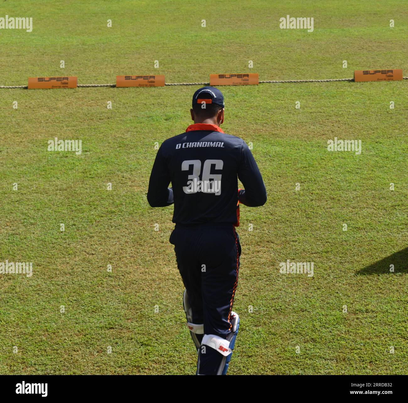 Sri Lanka cricketer Dinesh Chandimal. At the picturesque Army Ordinance ...