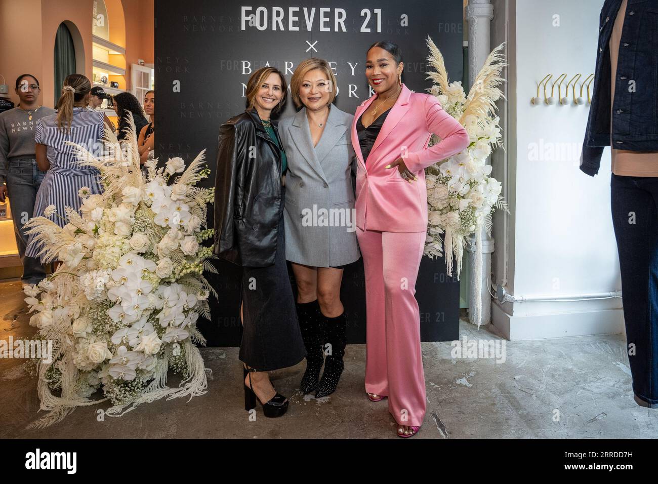 New York, USA. 21st July, 2023. Stacey Burns, Winnie Park, and Sheena ...