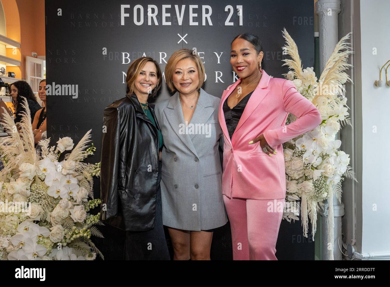 New York, USA. 21st July, 2023. Stacey Burns, Winnie Park, and Sheena ...