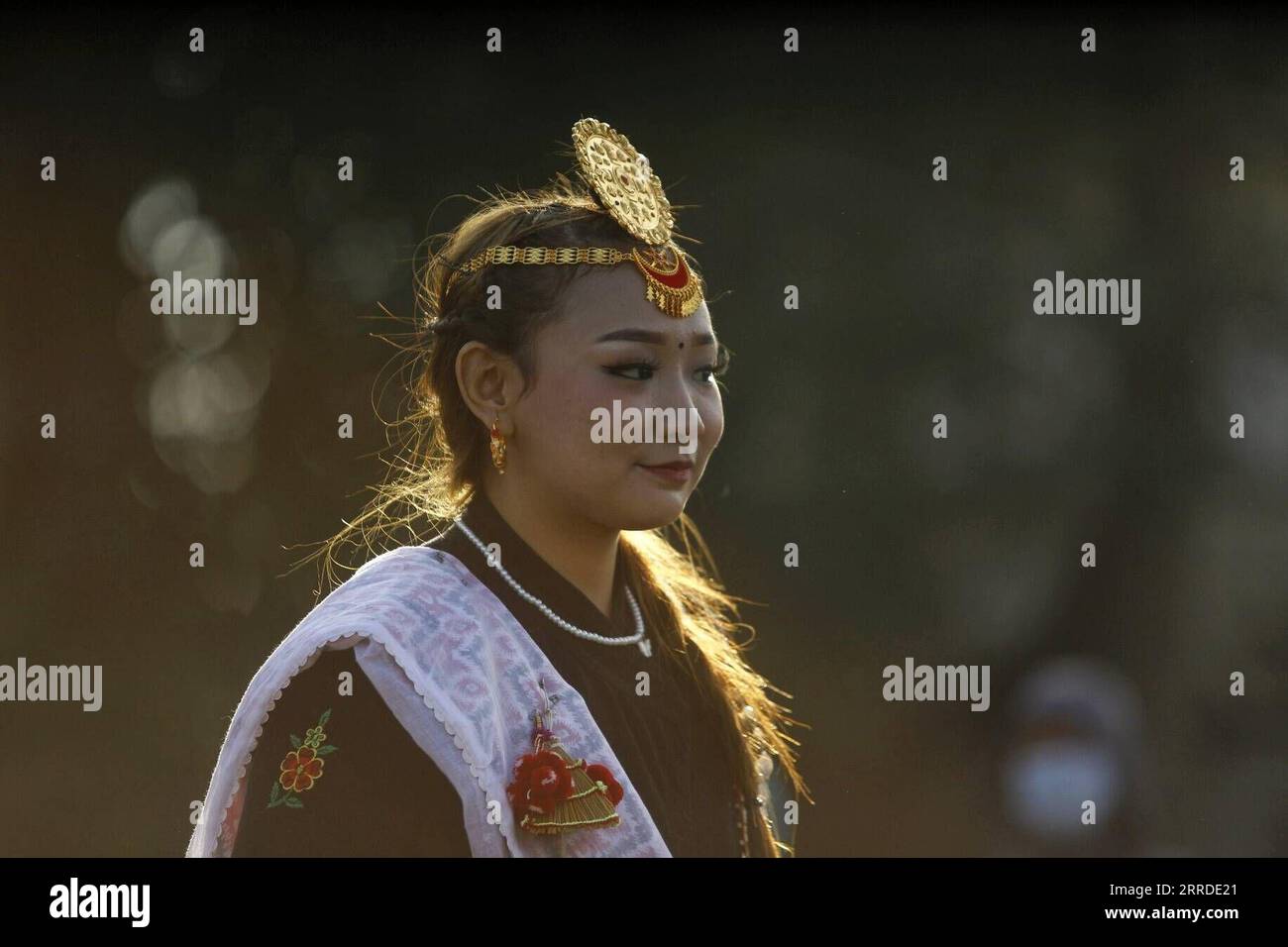 211219 -- LALITPUR, Dec. 19, 2021 -- A woman from Kirat community ...