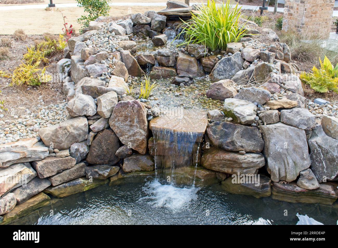 Small Landscape scene in Lithonia Georgia Stock Photo - Alamy