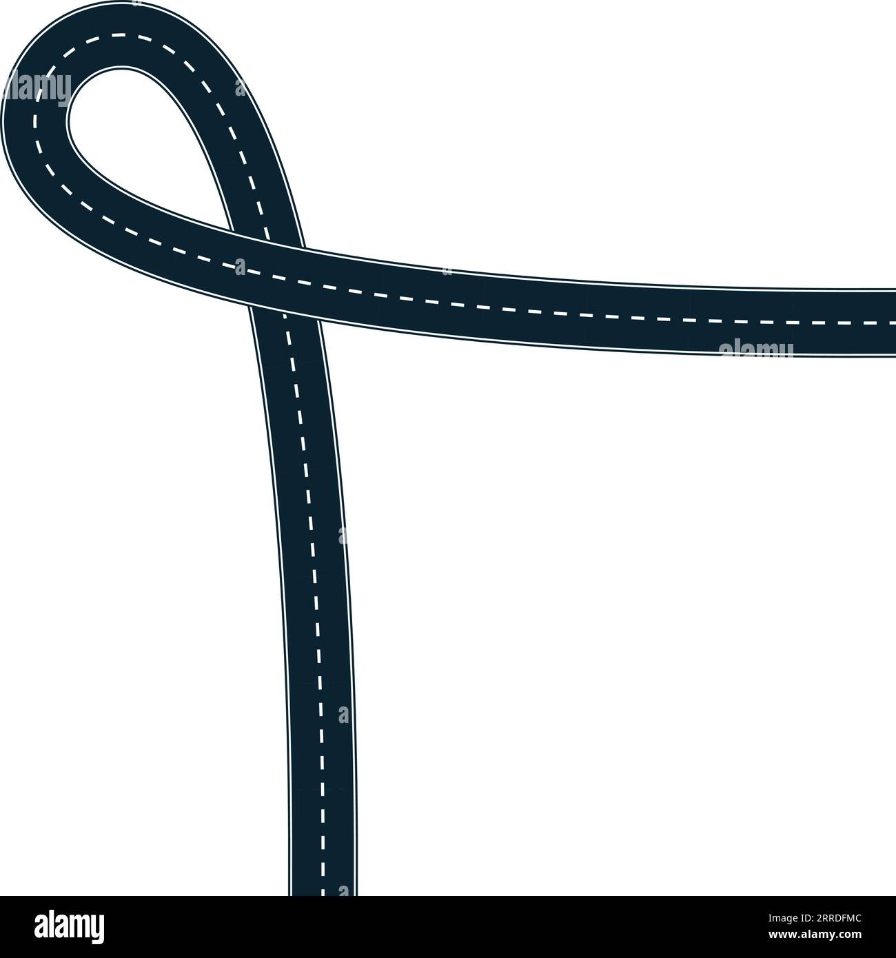 road corner border Stock Vector Image & Art - Alamy