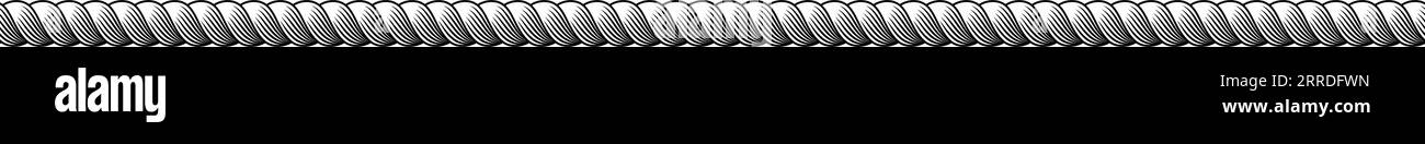 rope line divider Stock Vector Image & Art - Alamy