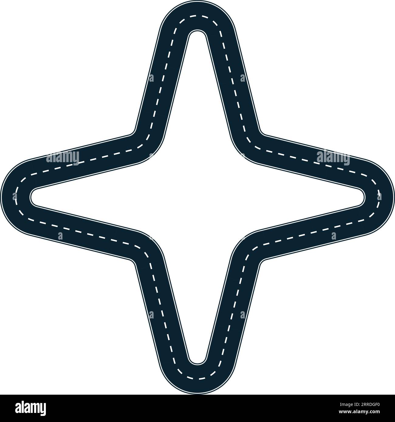 Race star track Stock Vector Images - Alamy