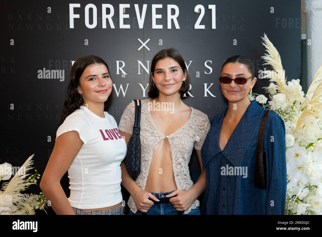 New York, USA. 21st July, 2023. Hasley Pitman, Hope Pitman, and Halle ...