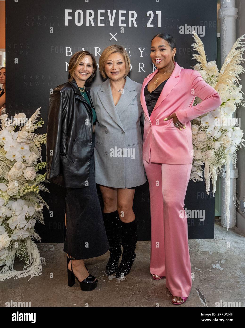 Stacey Burns, Winnie Park, and Sheena Butler-Young attend the Forever ...