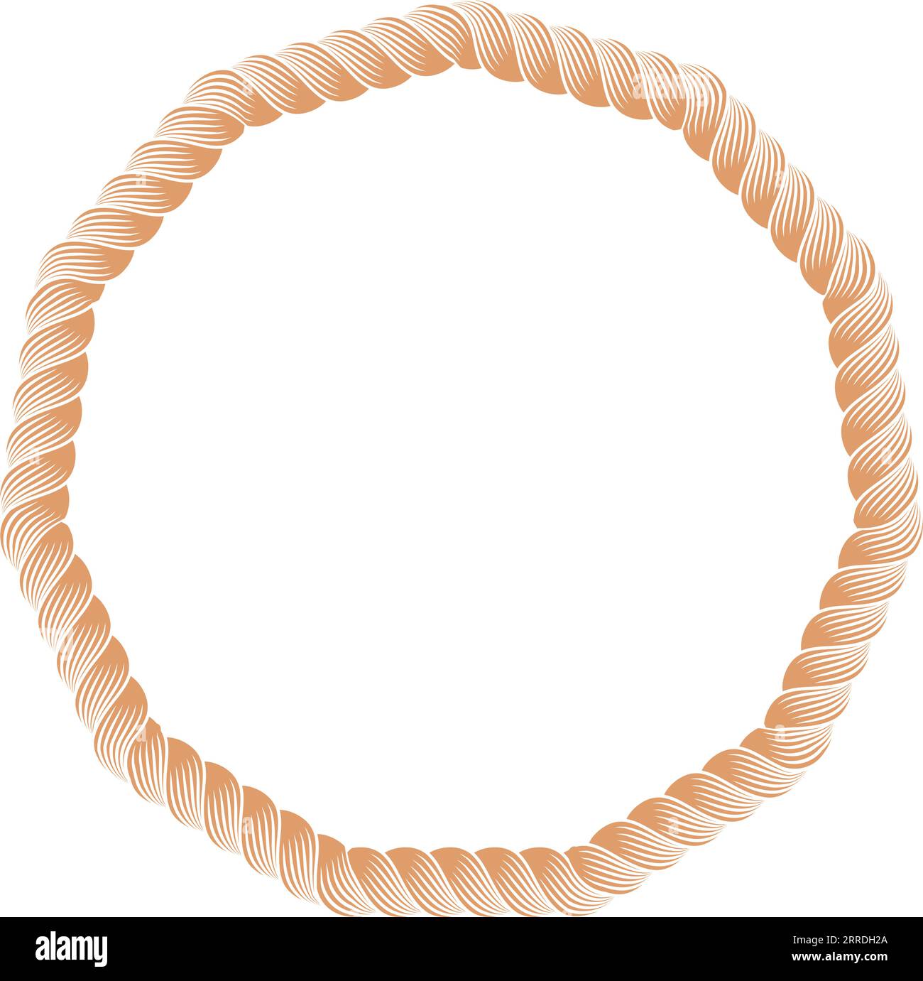 rope round frame border Stock Vector Image & Art - Alamy