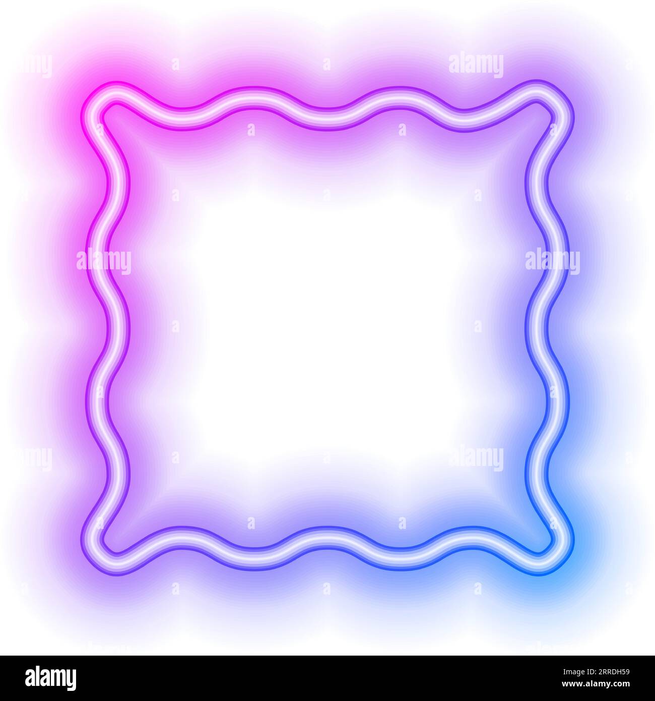 Pink wavy line neon Cut Out Stock Images & Pictures - Alamy
