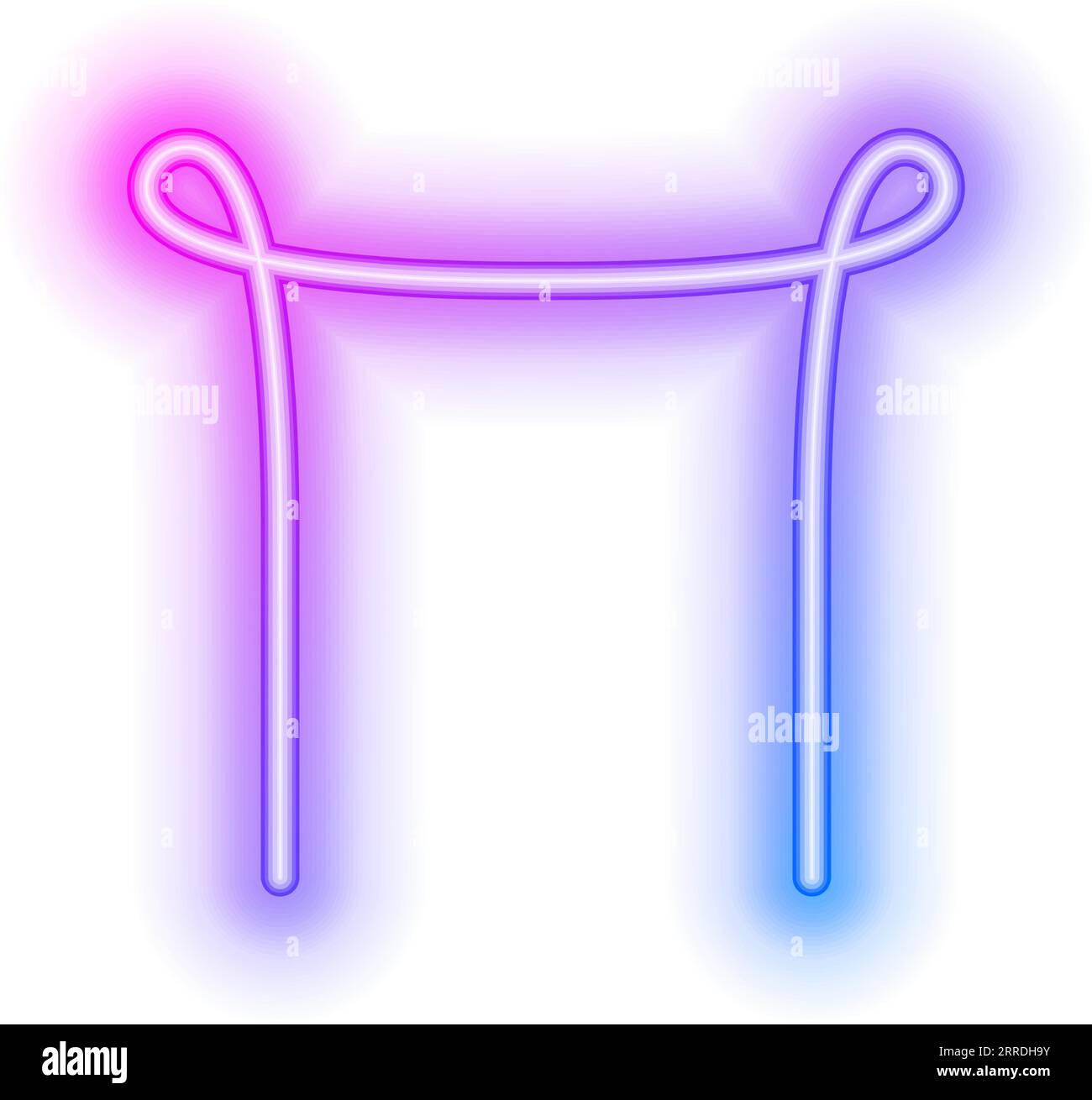 neon knot corner border Stock Vector Image & Art - Alamy