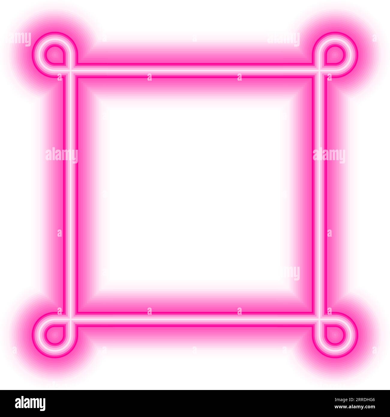 pink knot corner border neon Stock Vector Image & Art - Alamy