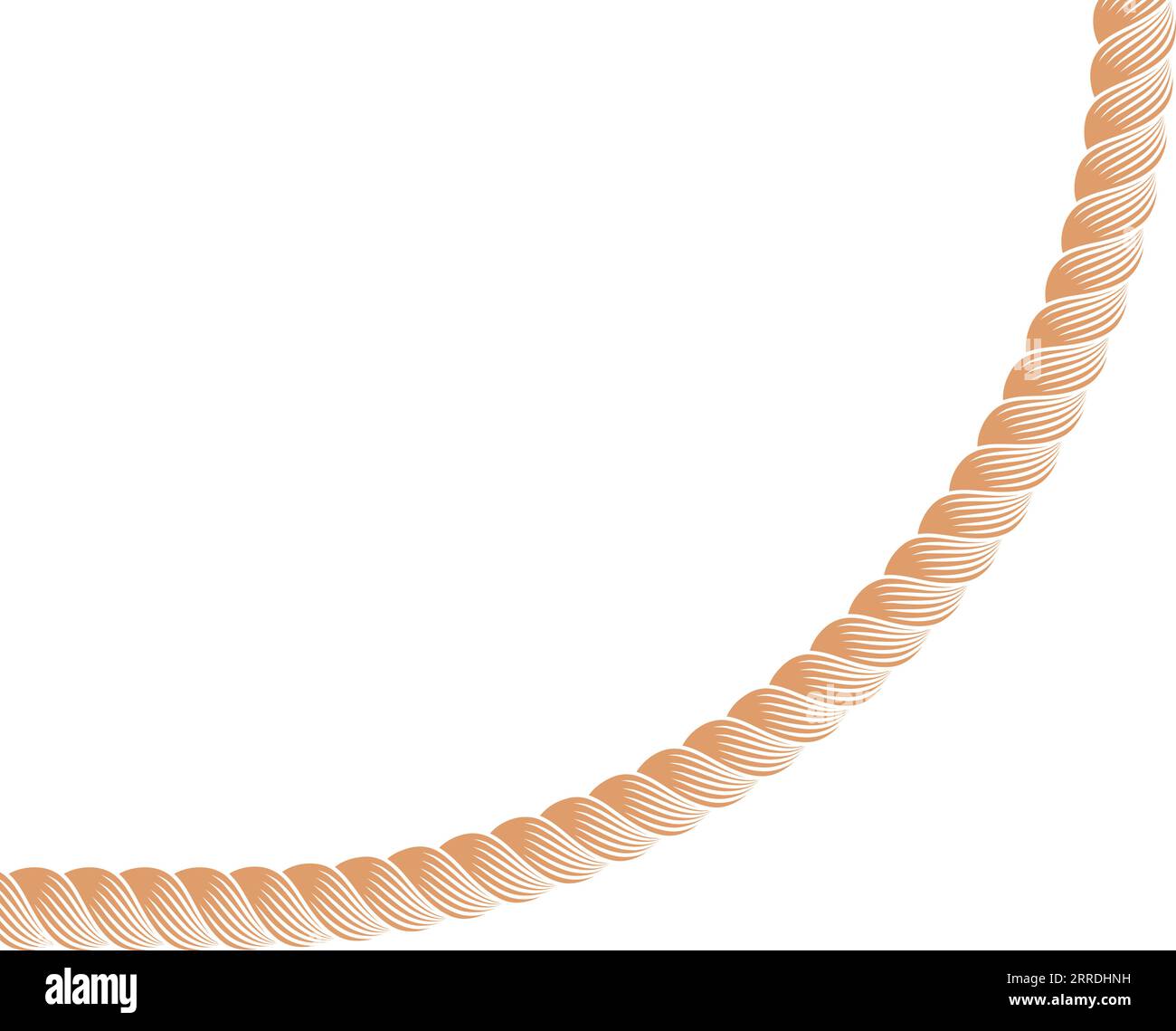 rope corner border Stock Vector Image & Art - Alamy