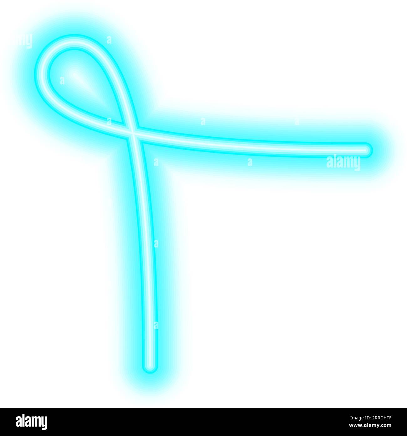 blue neon corner border Stock Vector Image & Art - Alamy