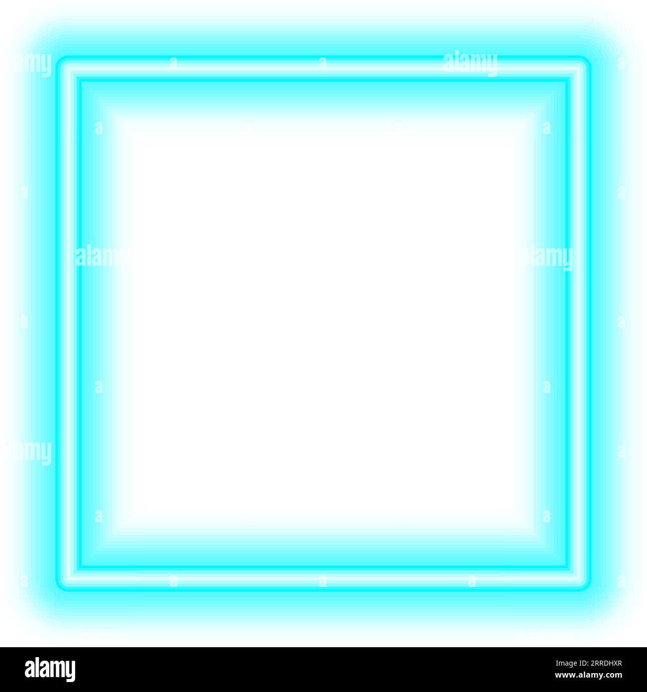 Rectangle blue neon tube hi-res stock photography and images - Alamy