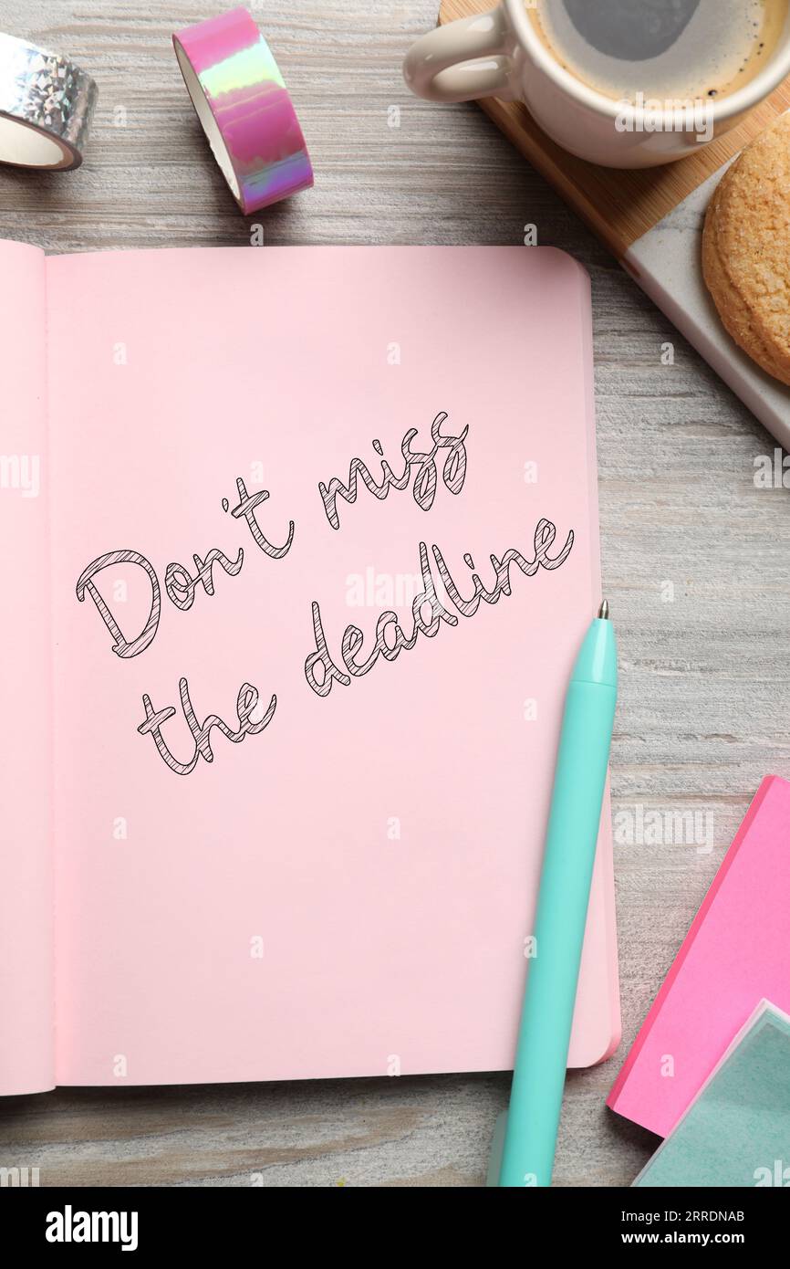 Examination reminder message hi-res stock photography and images - Alamy