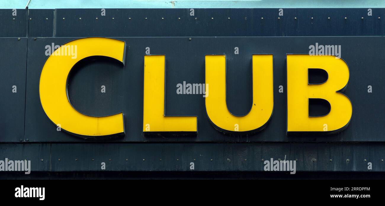 Facade of a nightclub hi-res stock photography and images - Alamy