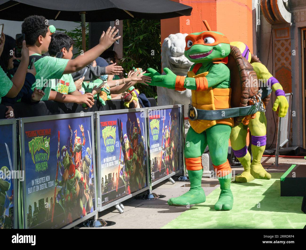 September 7, 2023, Hollywood, California, USA: Michelangelo of The ...