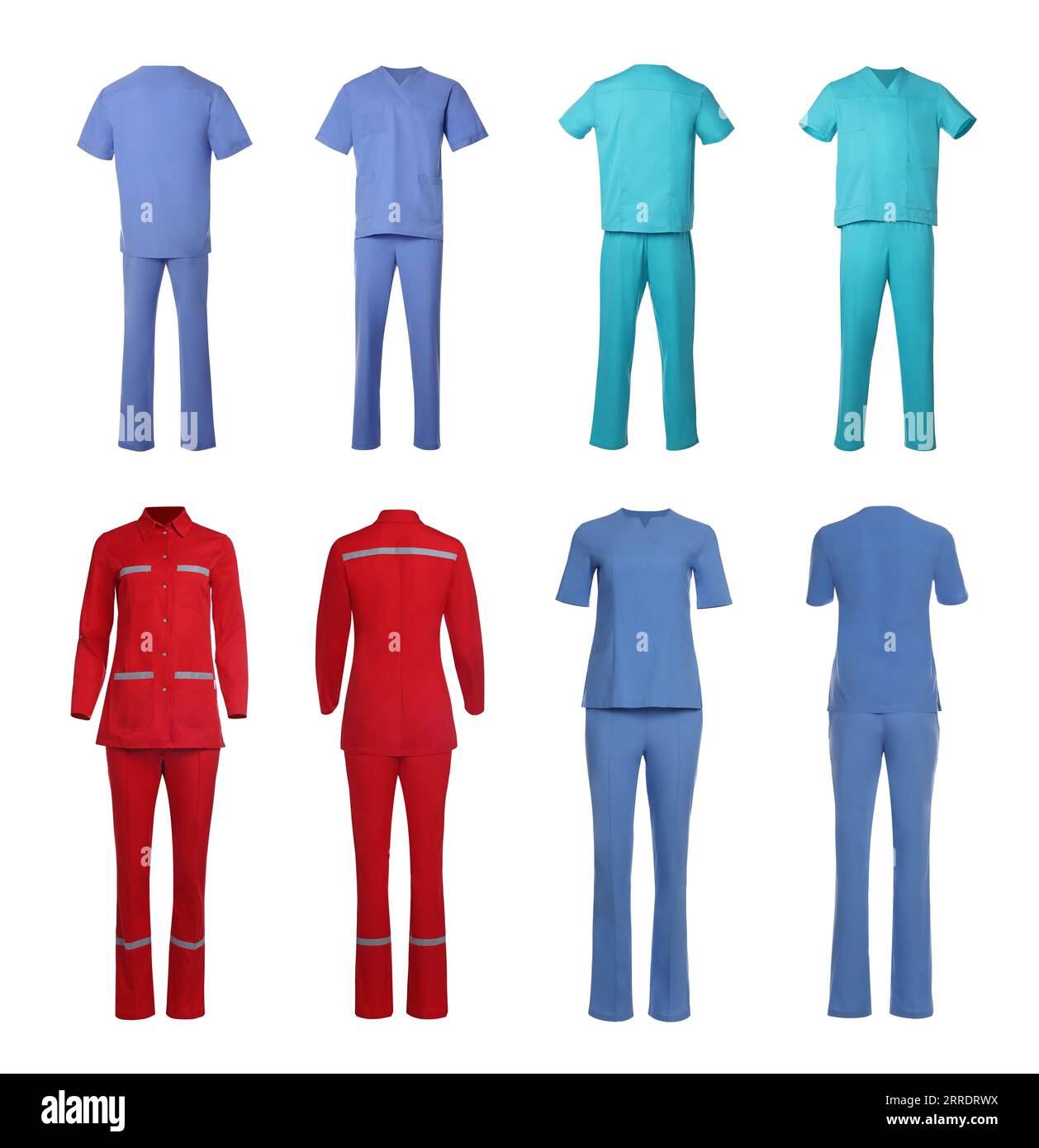 Red and white uniforms Cut Out Stock Images & Pictures - Alamy