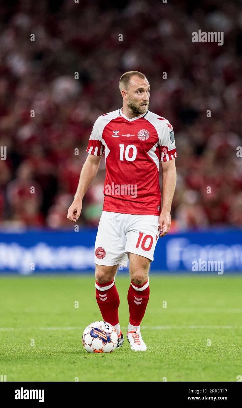 Copenhagen, Denmark. 07th Sep, 2023. Christian Eriksen (10) of Denmark ...