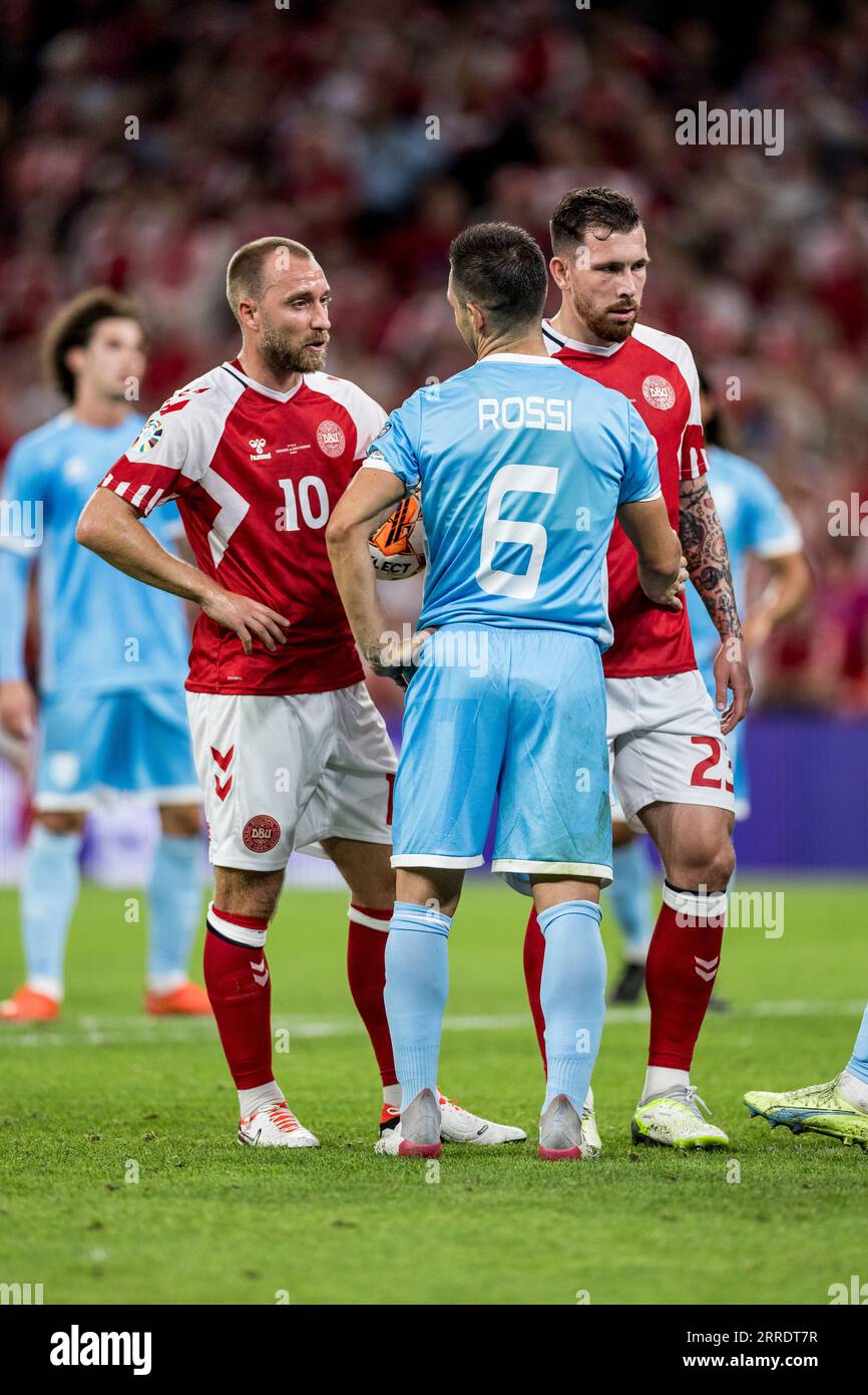 Copenhagen, Denmark. 07th Sep, 2023. Christian Eriksen (10) of Denmark ...