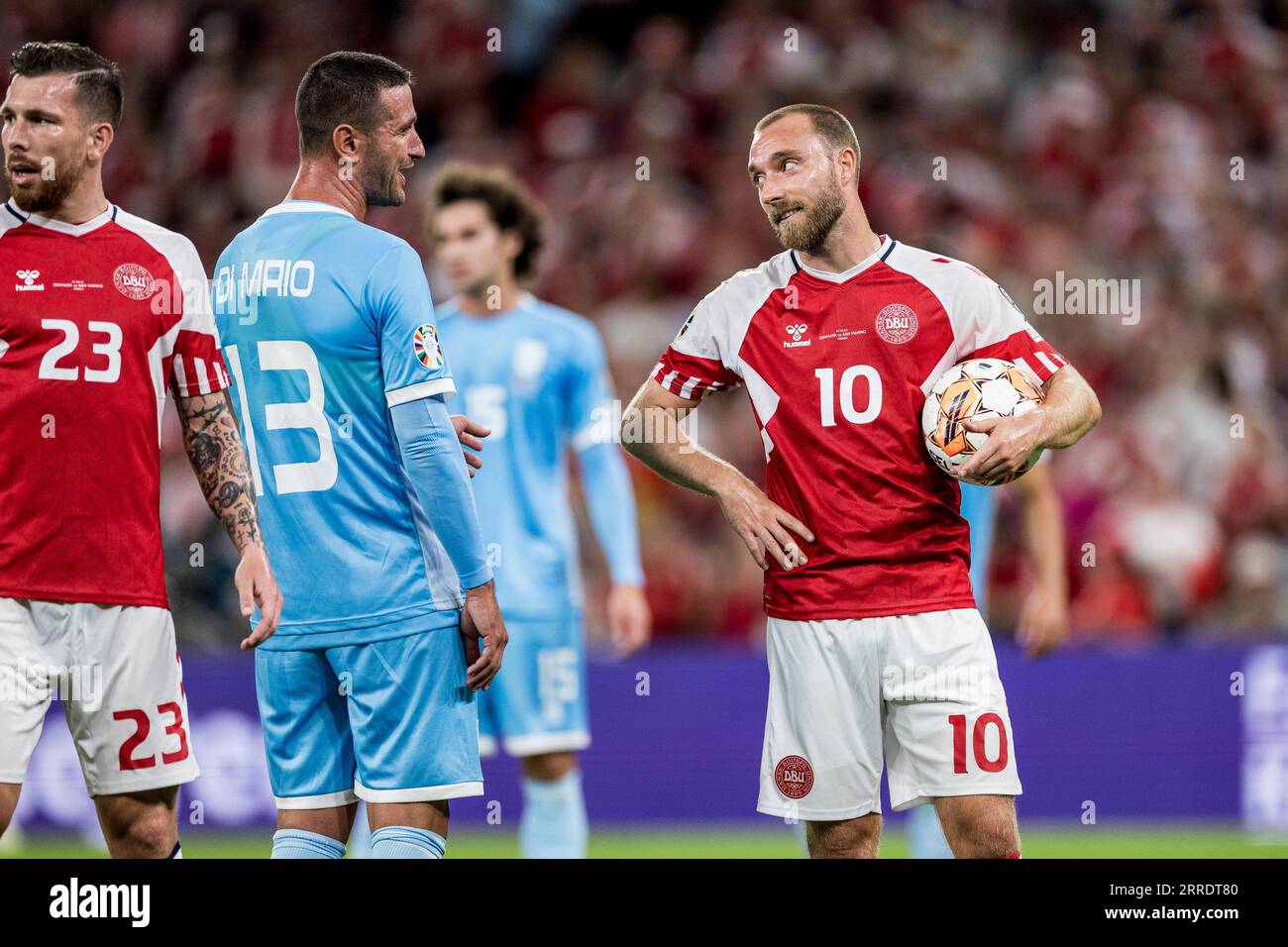 Copenhagen, Denmark. 07th Sep, 2023. Christian Eriksen (10) of Denmark ...