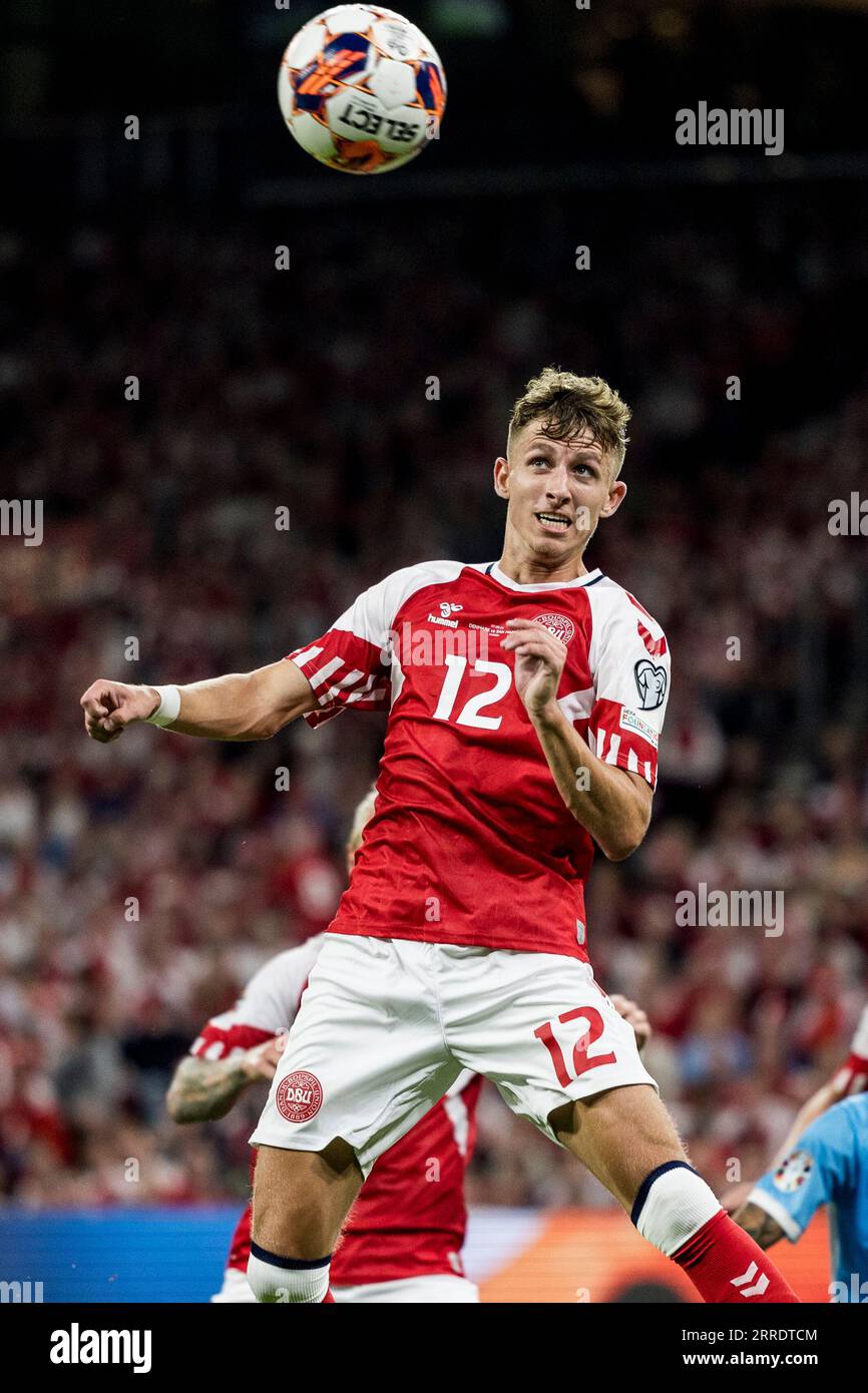 Copenhagen, Denmark. 07th Sep, 2023. Jesper Lindstrom (12) of Denmark ...
