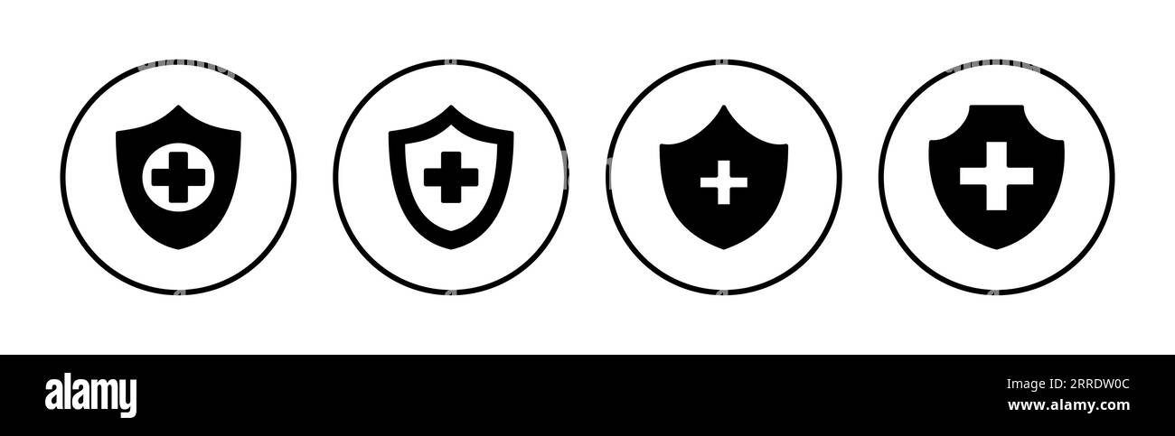 Health insurance icon vector. medical insurance icon Stock Vector Image ...