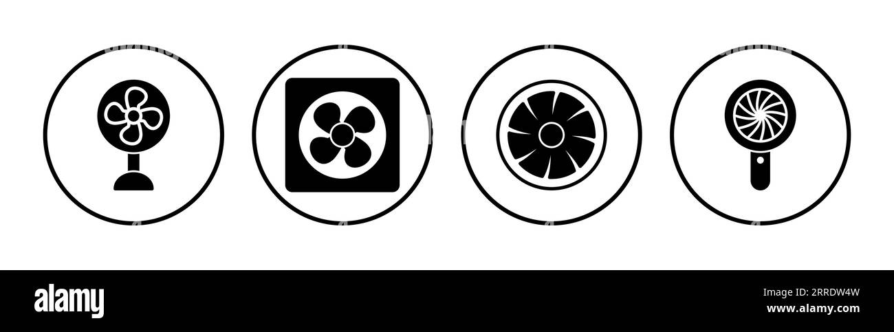 Fan icon vector. blower icon. propeller. ceiling Stock Vector Image ...