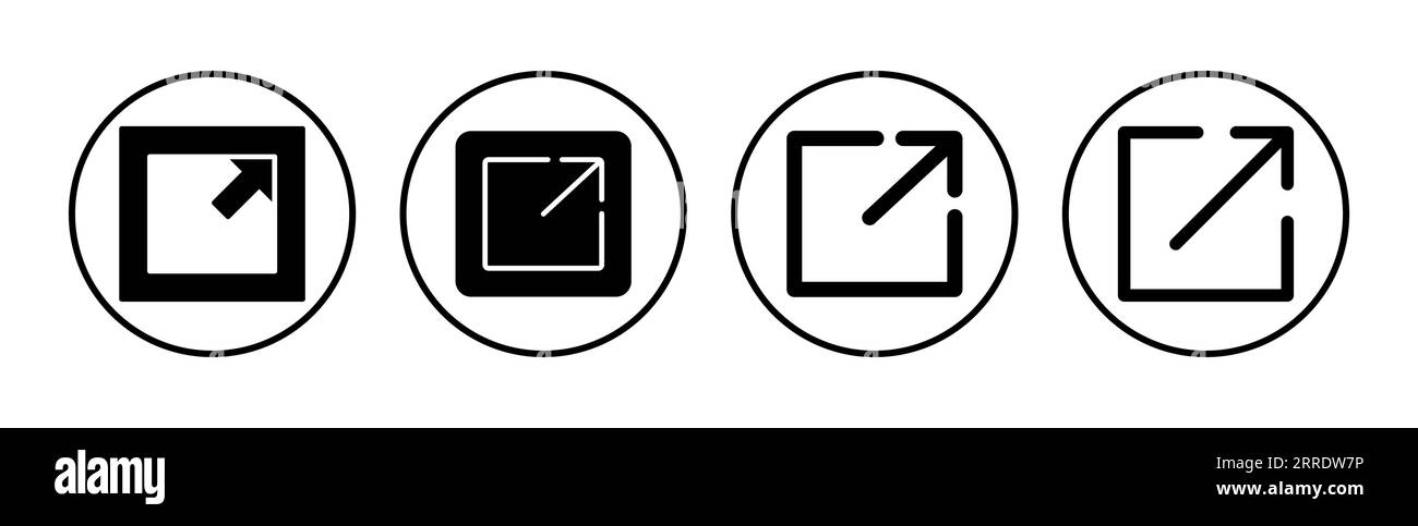 External share Black and White Stock Photos & Images - Alamy