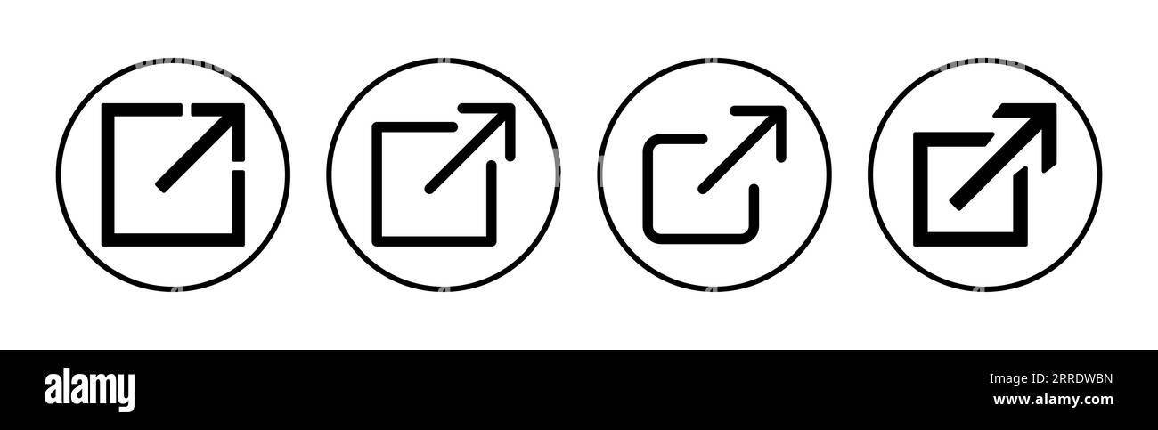 External share Black and White Stock Photos & Images - Alamy