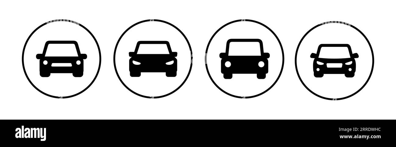 Car icon vector. Car sign. sedan Stock Vector Image & Art - Alamy