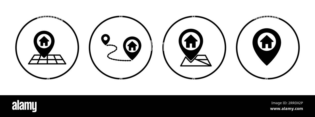 Address icon vector. location icon. address symbol. pin Stock Vector ...