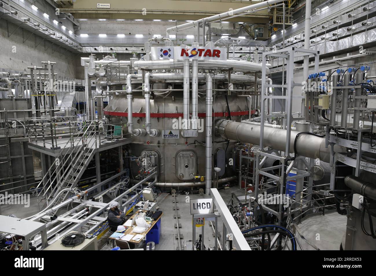 220111 -- DAEJEON, Jan. 11, 2022 -- Photo taken on Jan. 10, 2022 shows ...