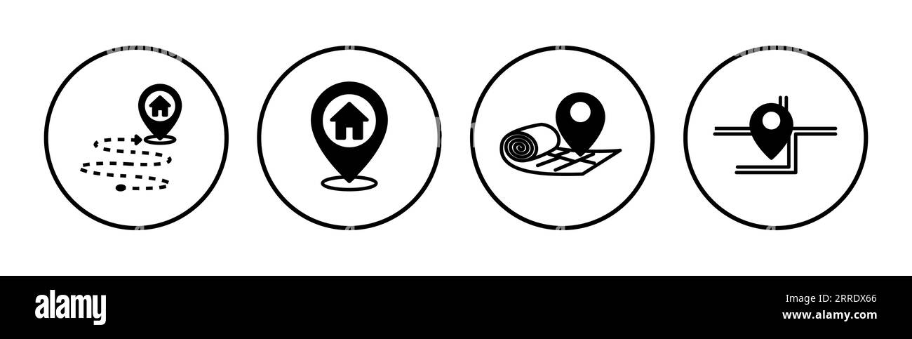 Address icon vector. location icon. address symbol. pin Stock Vector ...